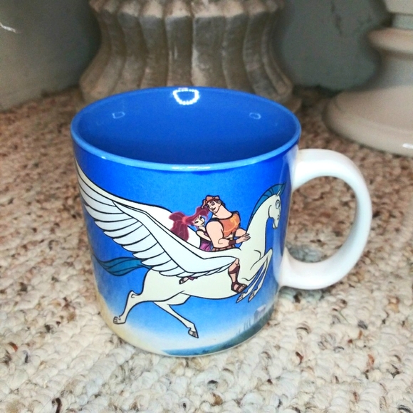 Disney | Dining | Vintage 997 Rare Disneys Hercules Movie Coffee Mug ...